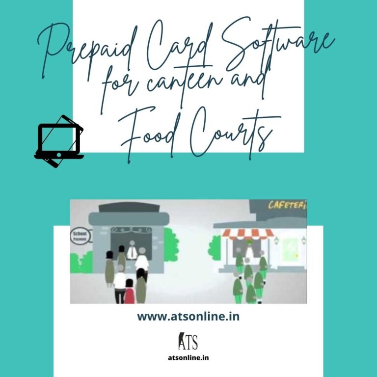 Cashless canteen, Food Court or Cafeteria Management System