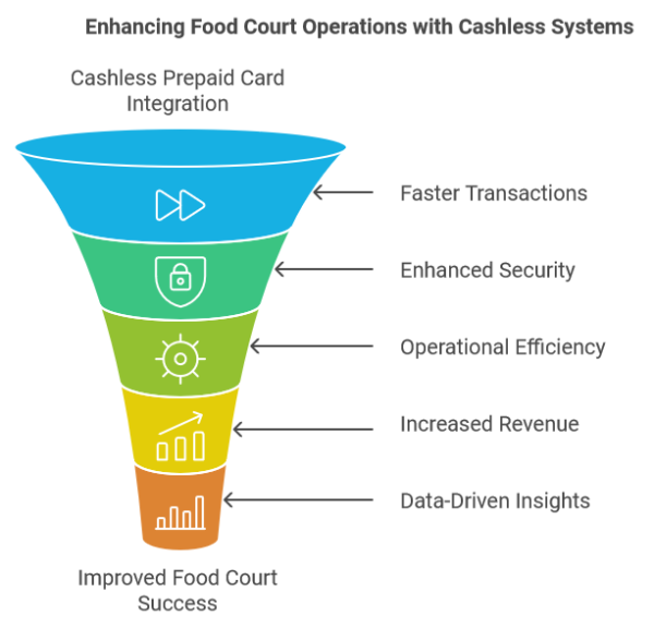 How Food Court Management Systems Benefit from Cashless Prepaid Cards